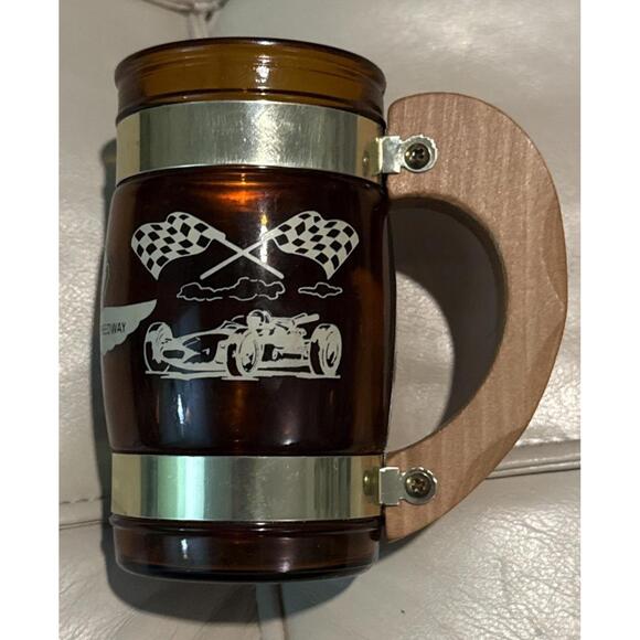 Dining | Siesta Ware Indianapolis Speedway Amber Brown Handled Glass ...